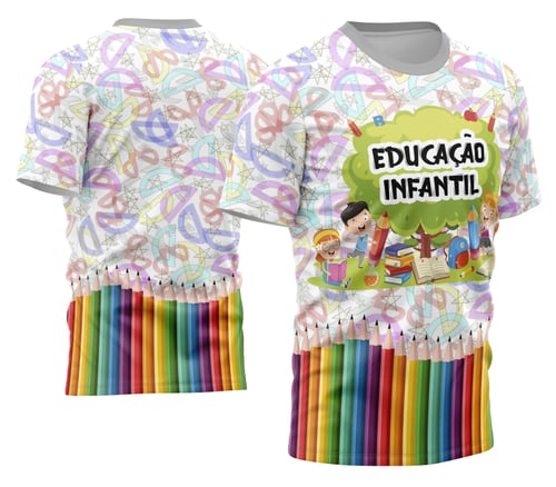 Arte Camisa Professora Personalizada