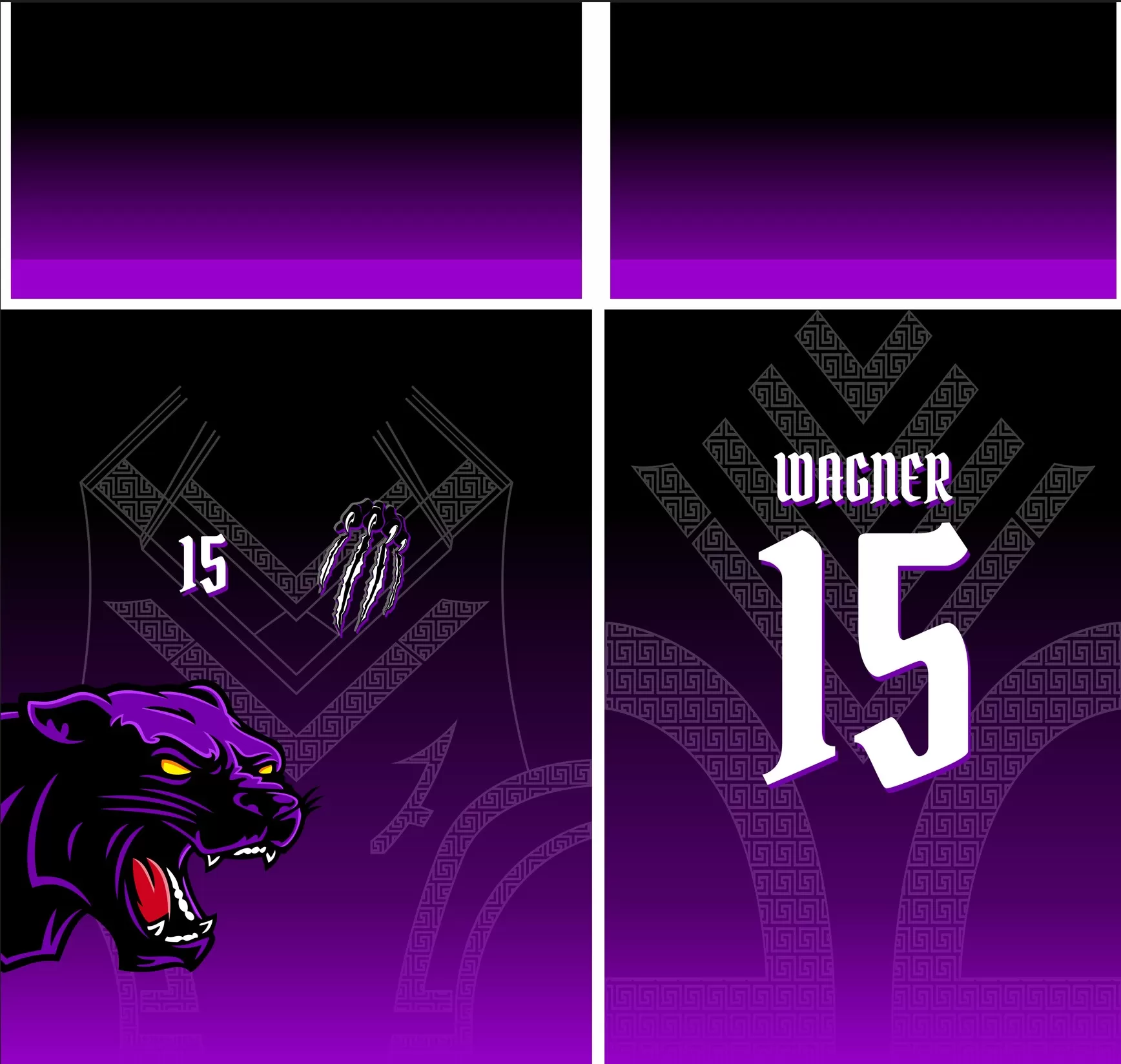 Arte Vetor Camisa InterClasse Pantera Negra um Novo Estilo 2023 ...