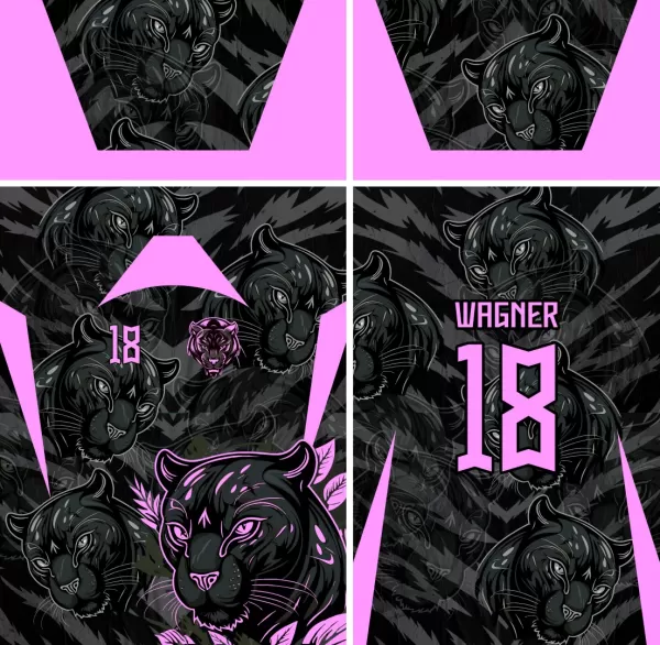 A pantera cor de rosa com molde para imprimir - Ver e Fazer Conheça o ...